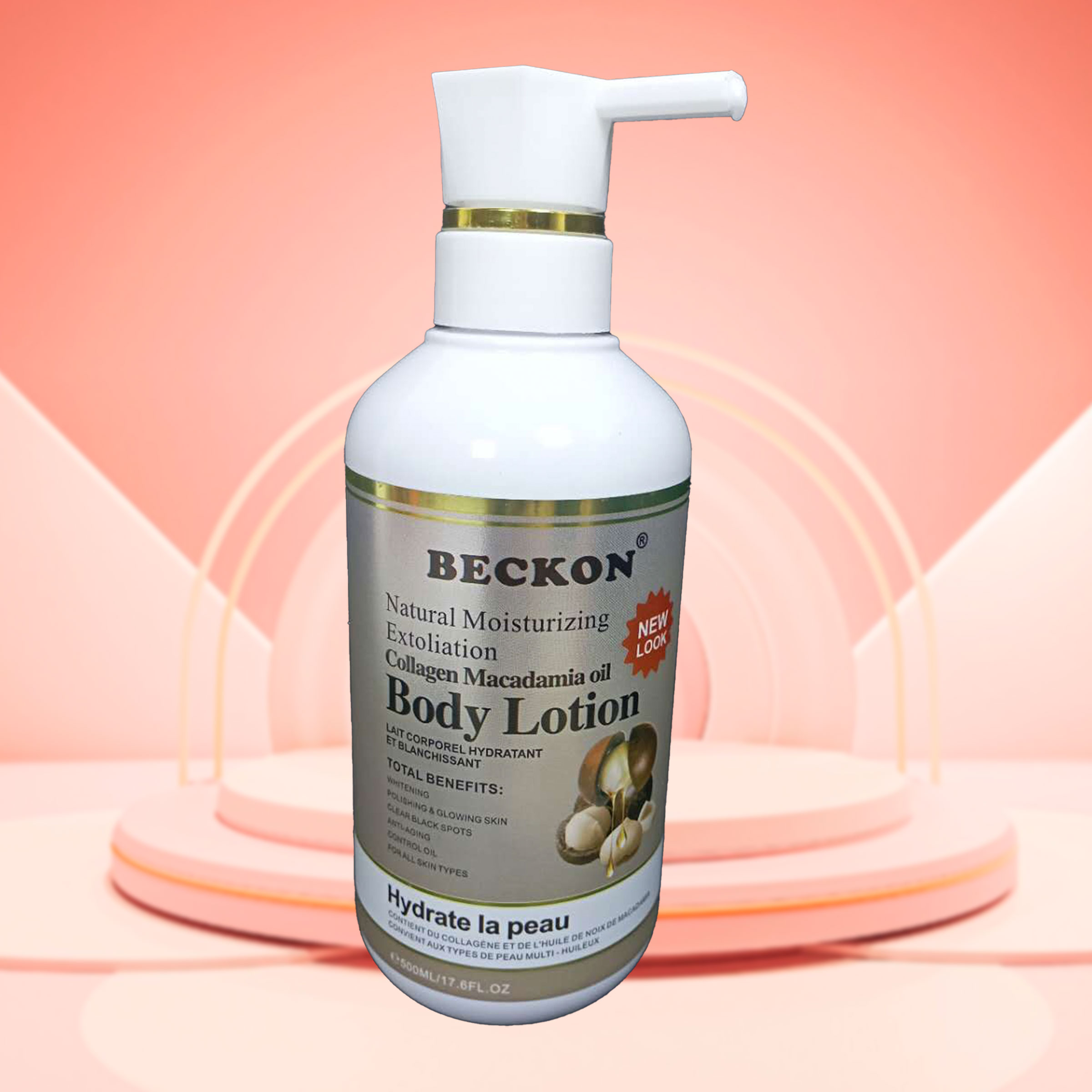 500ML BECKON NATURAL COLLAGEN BODY LOTION | Shopee Malaysia