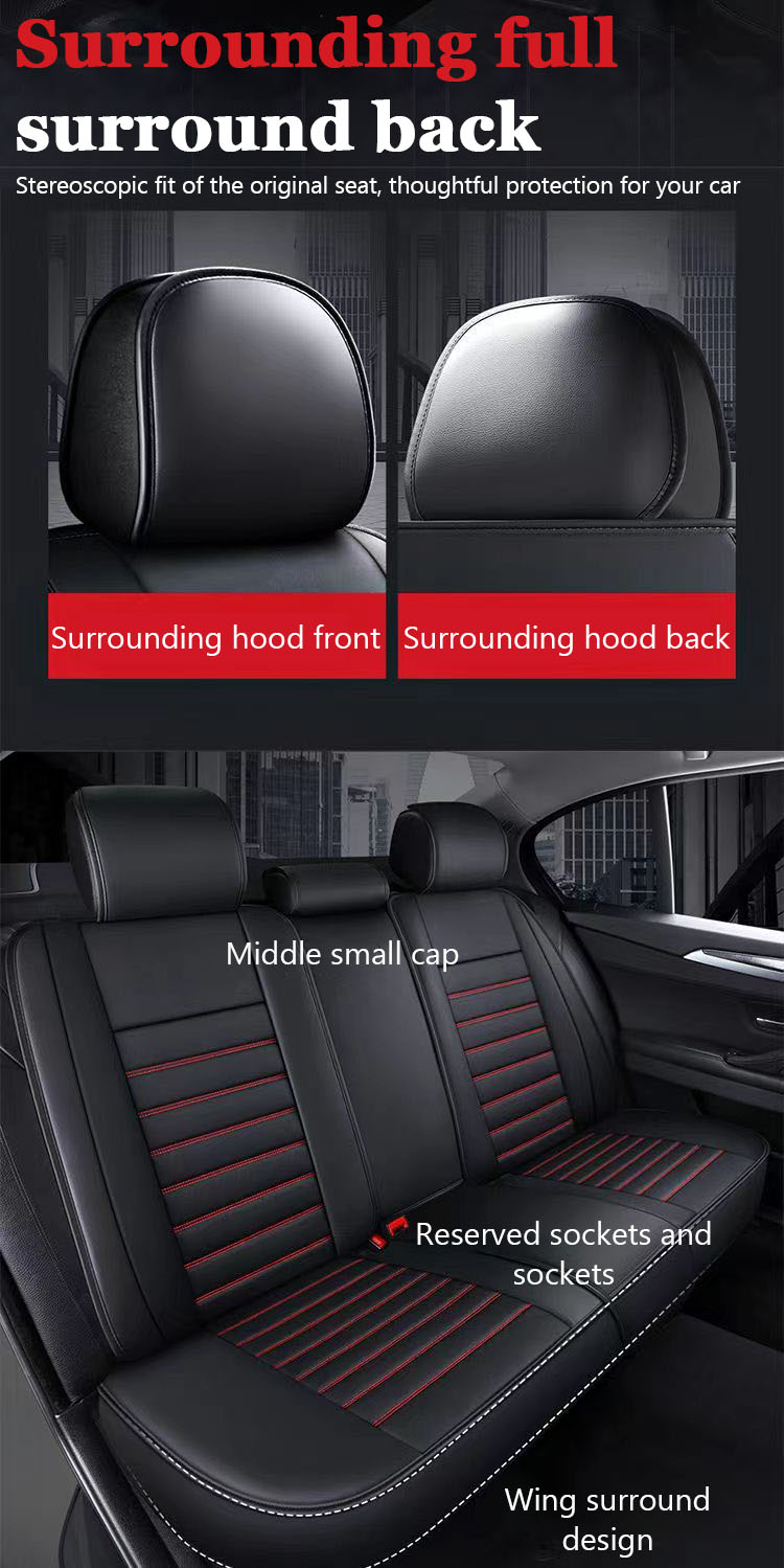 Toyota Hilux exclusive leather seat cover / massage design ...