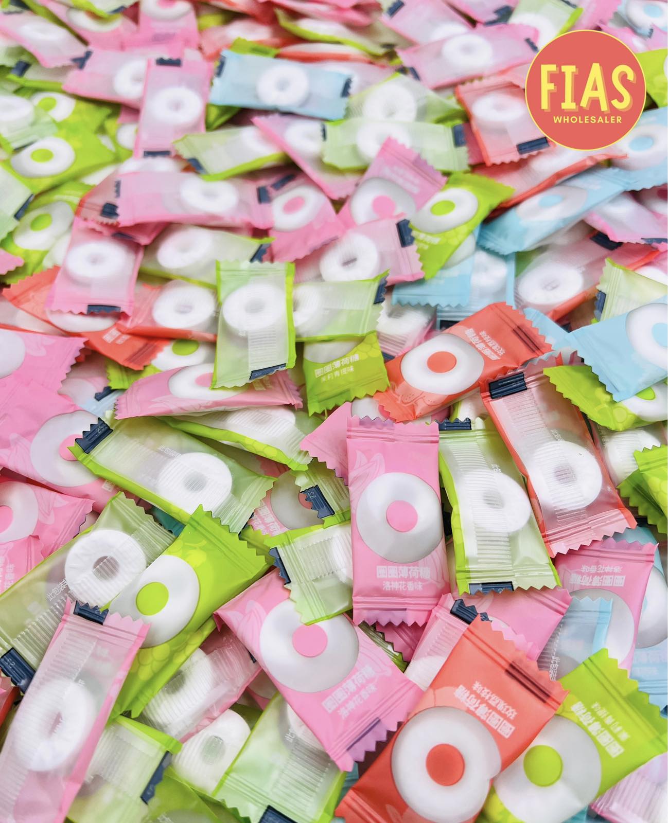 180 pcs Sugar Free Ring Mint Polo Candy 250g Paninda | Shopee Malaysia