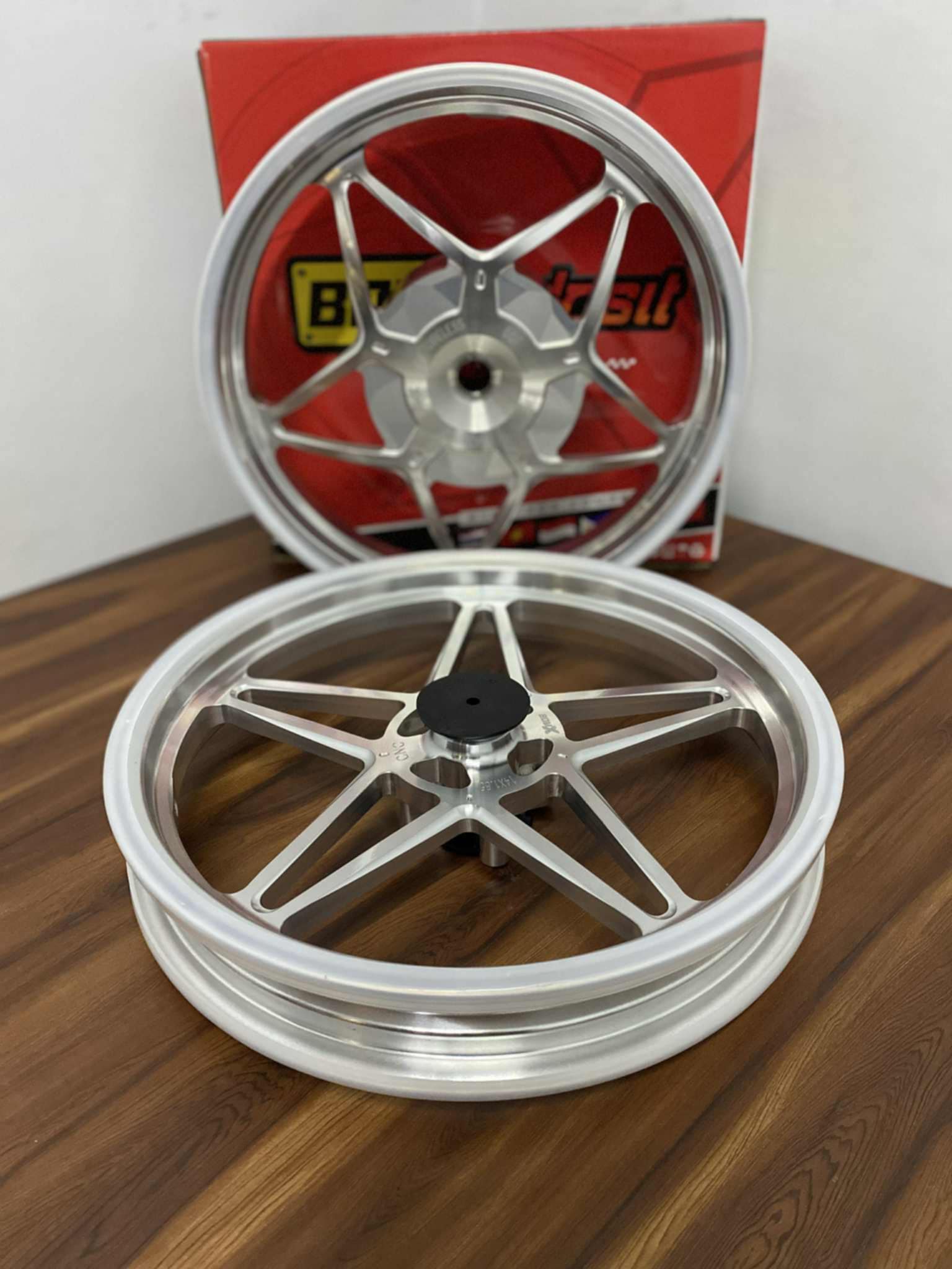 BOM RANGSIT LYNX (V1) CNC STAR MAGS for HONDA CLICK 125 SILVER CODE 64 ...