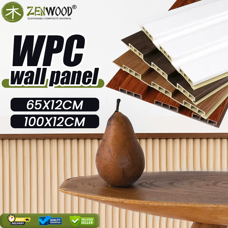 Zenwood Waterproof WPC Fluted Wall Cladding Panel–Eco-Friendly,Easy ...