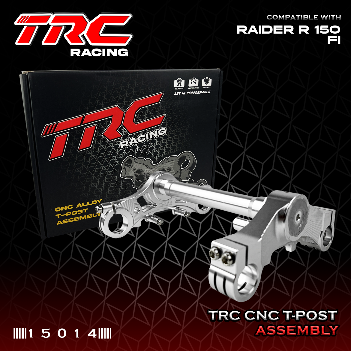 TRC RACING RAIDER R150 FI CNC TPOST ASSEMBLY 15014 | Shopee Malaysia