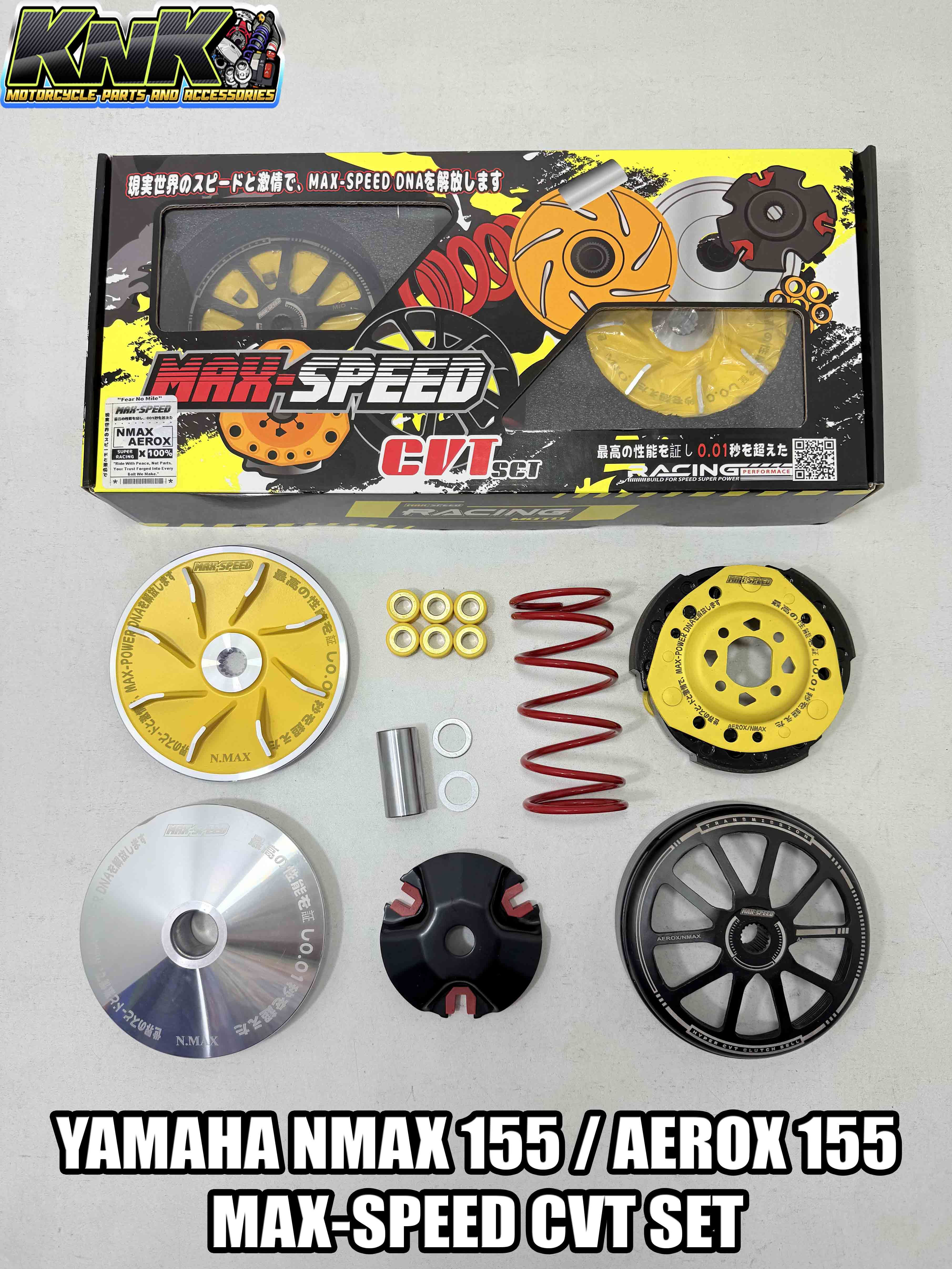 MAX SPEED RACING CVT SET 100% TAIWAN TECHNOLOGY | Shopee Malaysia