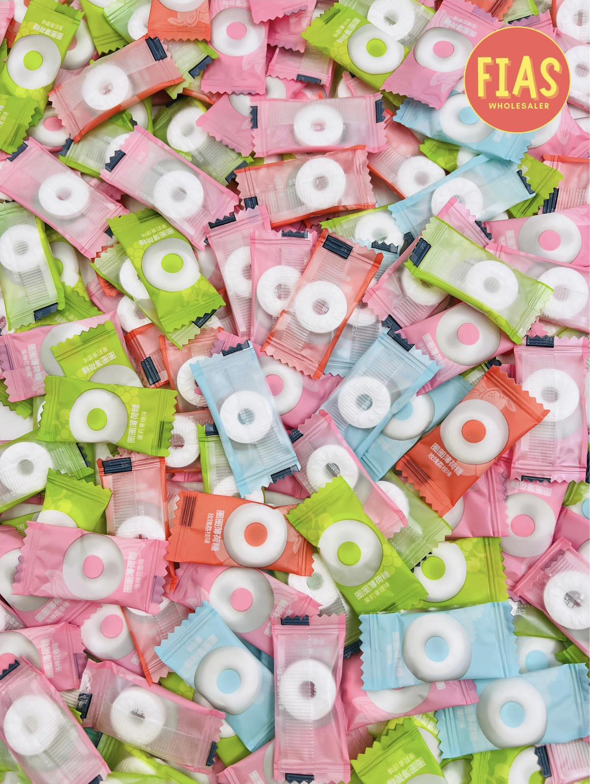180 pcs Sugar Free Ring Mint Polo Candy 250g Paninda | Shopee Malaysia