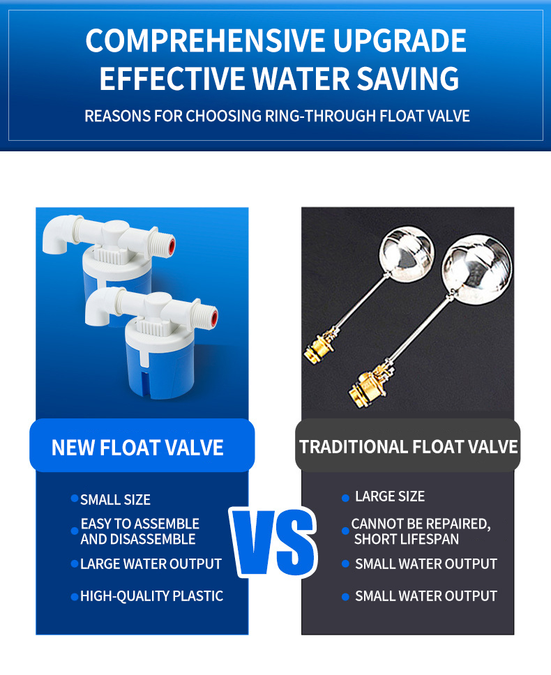 Automatic water level built-in control valve float water tower water ...