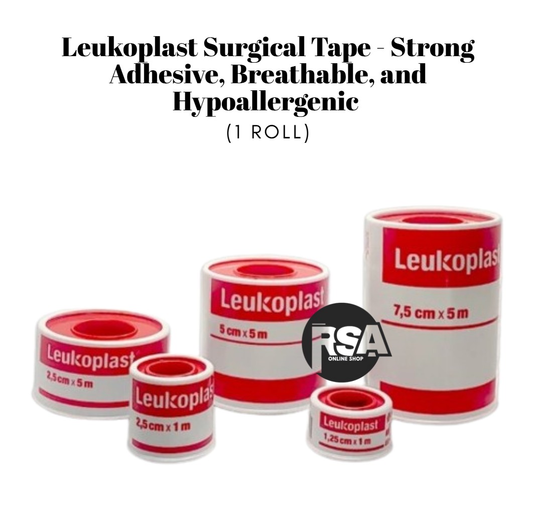 Leukoplast Surgical Tape - Strong Adhesive, Breathable, and ...