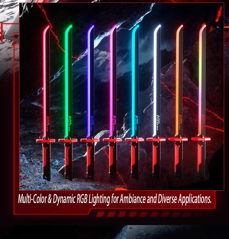 【ITB】Nezha Spark Lightsaber Toy Sword With Sound Spray Smoke Effect ...