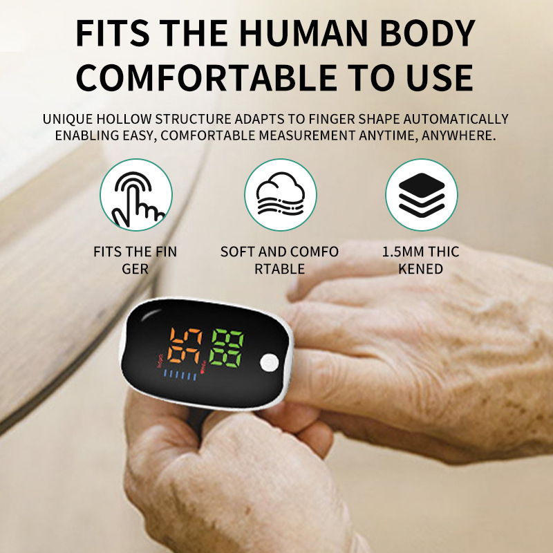 Omron Oximeter Rechargeable Blood Oxygen Saturation Monitor and Heart ...
