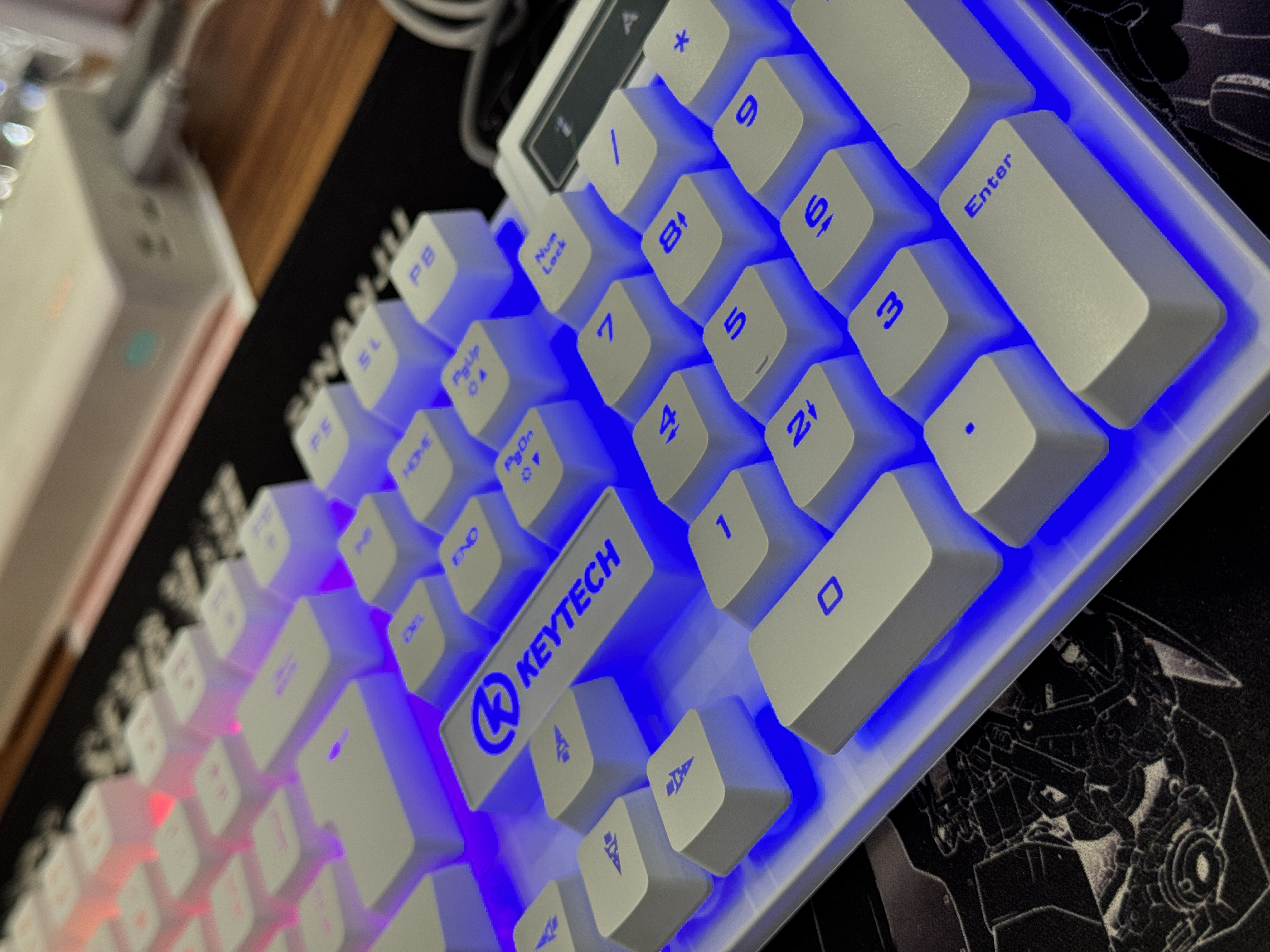 TGPC Keytech KTX360 Backlit LED RGB Gaming Keyboard Mouse Combo ...