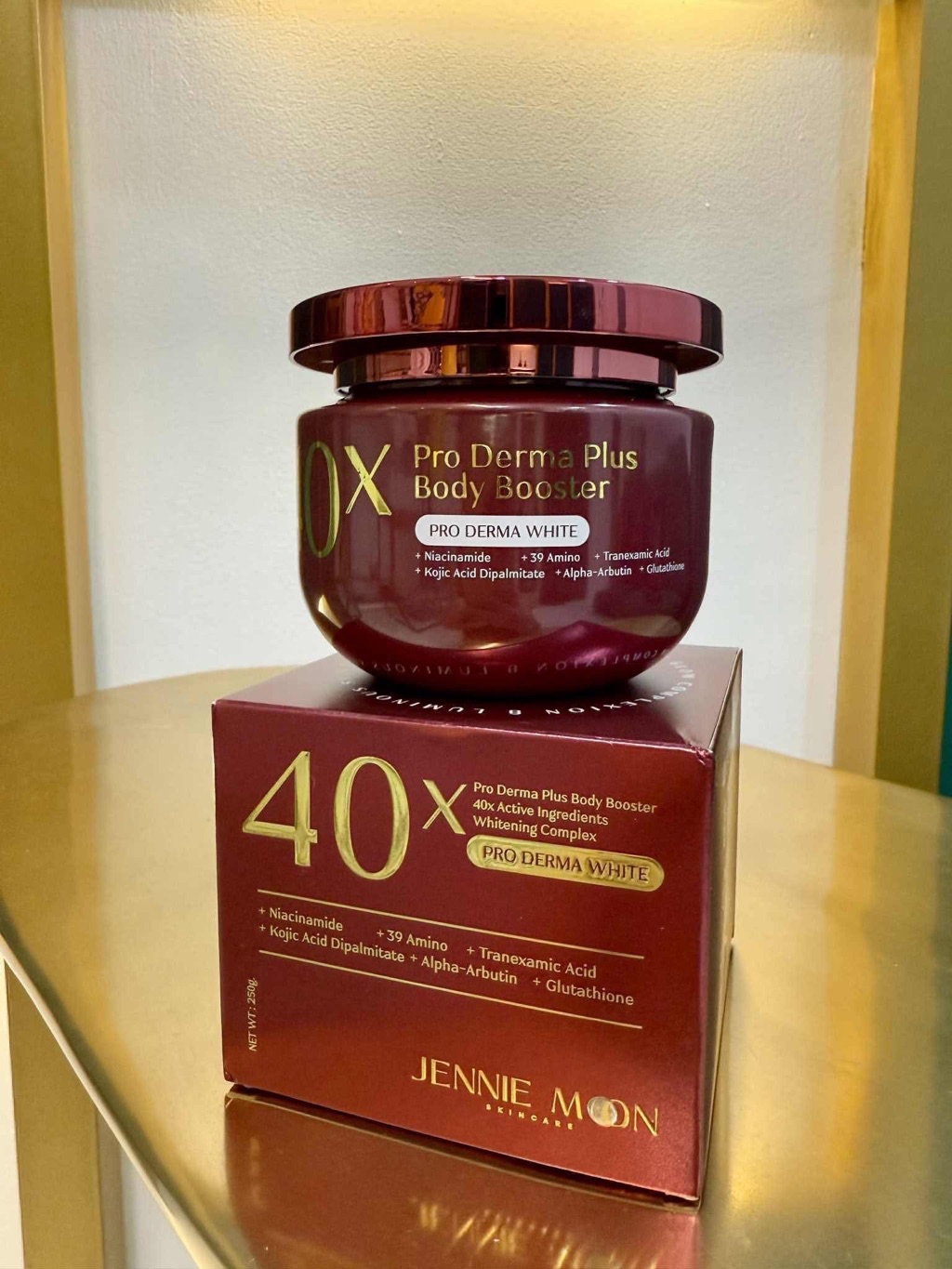 JENNIE MOON PRO DERMA PLUS BODY BOOSTER CREAM 40X 250ML. from | Shopee ...