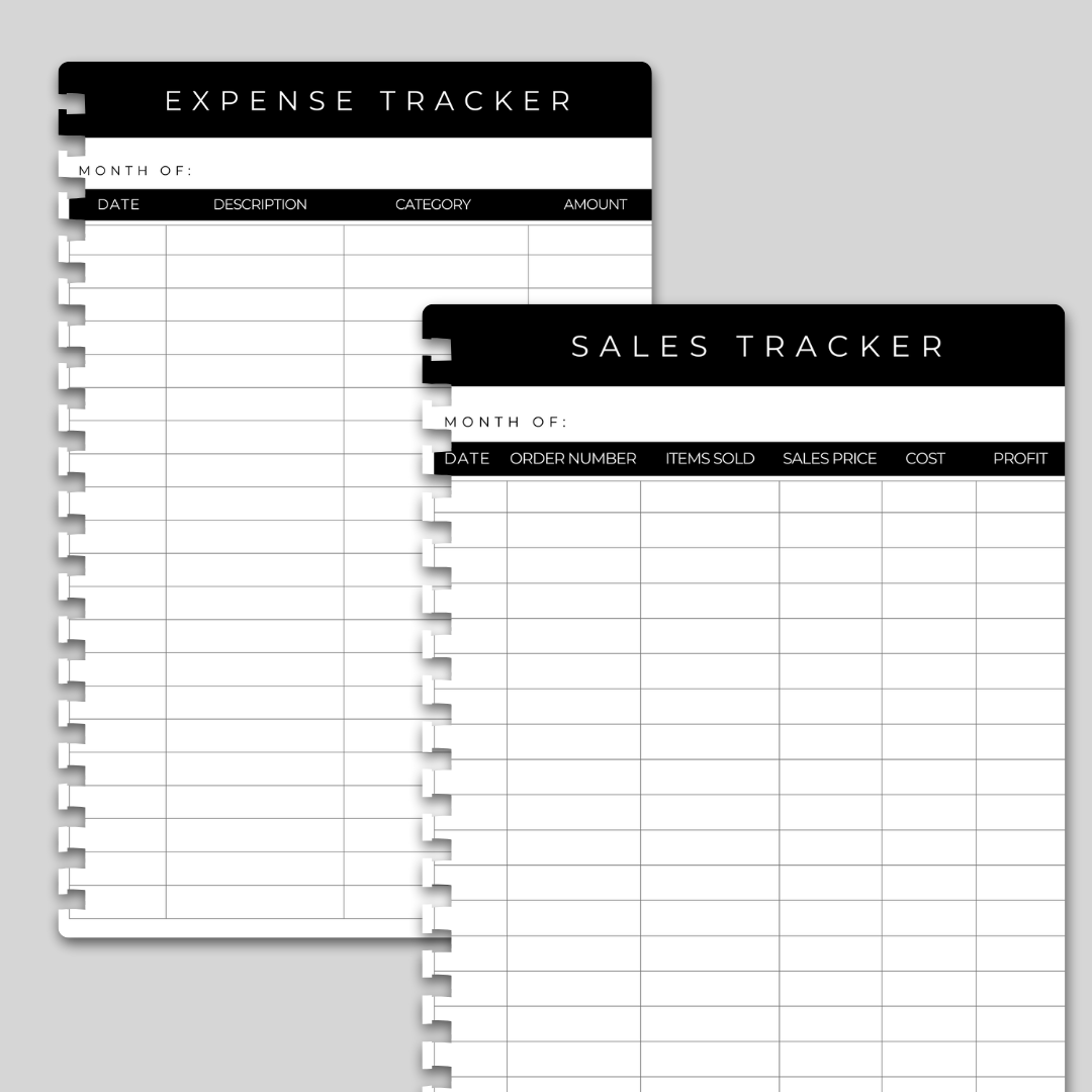 & Expense Tracker Notebook – Daily Income, Business Finance Logbook ...