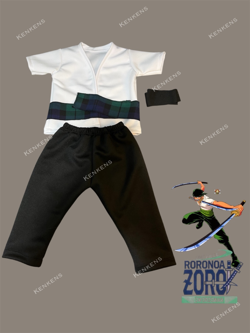 Roronoa ZORO costume for BABY (one peace character ) | Shopee Malaysia