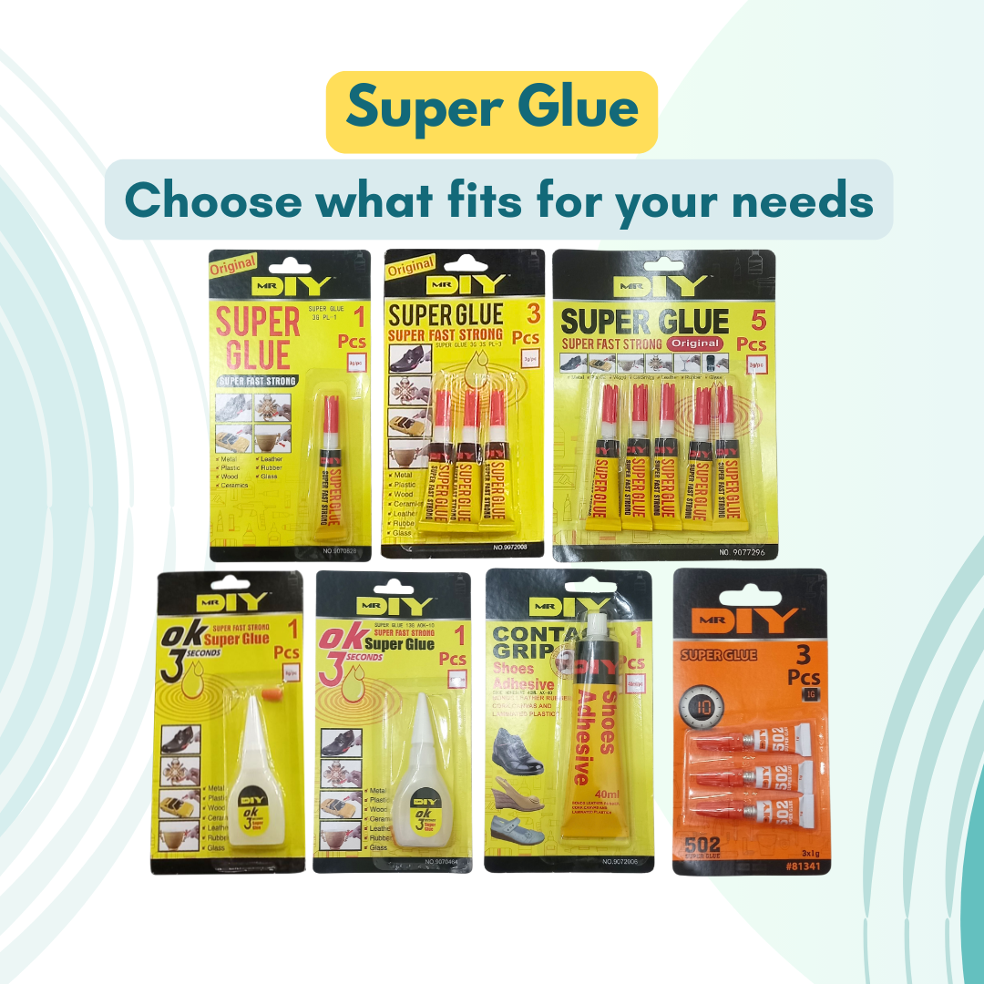 Super Glue Adhesive - Super Fast Strong - Must Try | Shopee Malaysia