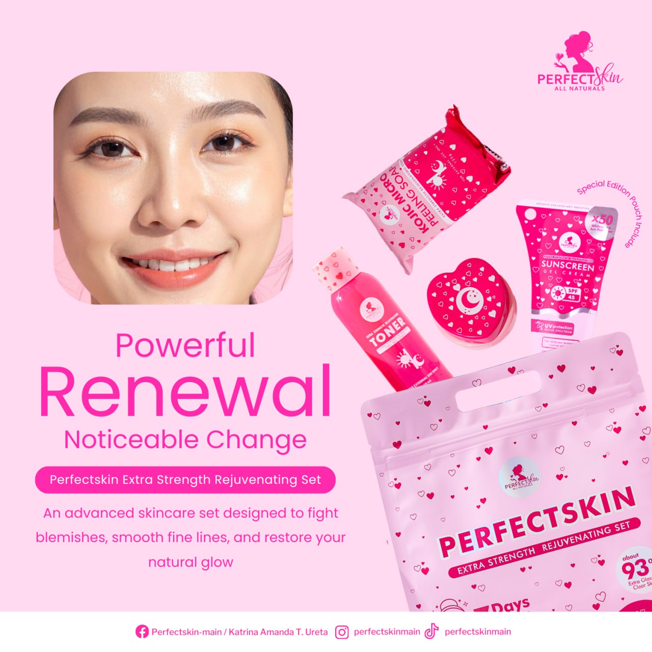 PERFECTSKIN EXTRA STRENGTH REJUVENATING SET | KOJIC MICRO PEELING SOAP ...