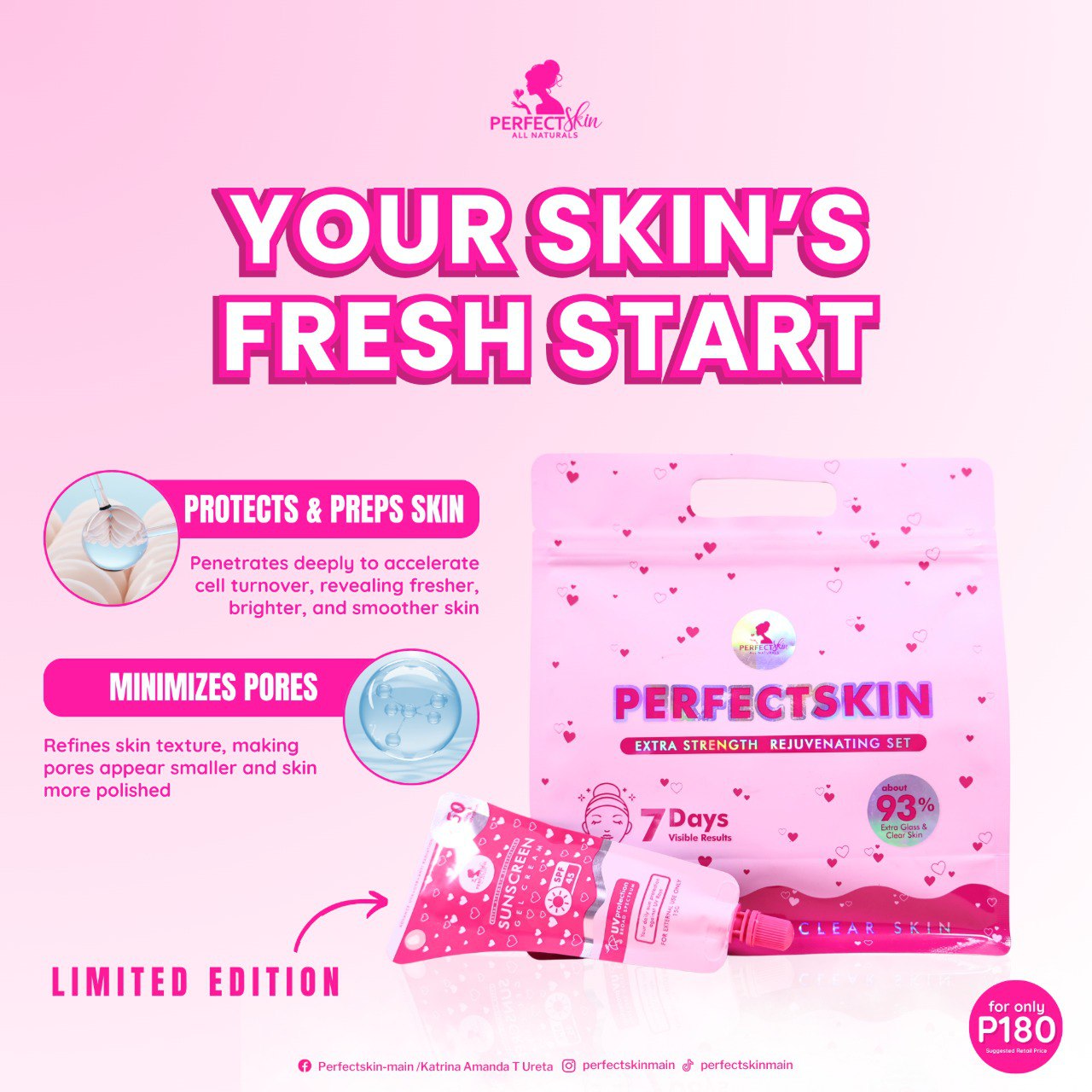 PERFECTSKIN EXTRA STRENGTH REJUVENATING SET | KOJIC MICRO PEELING SOAP ...