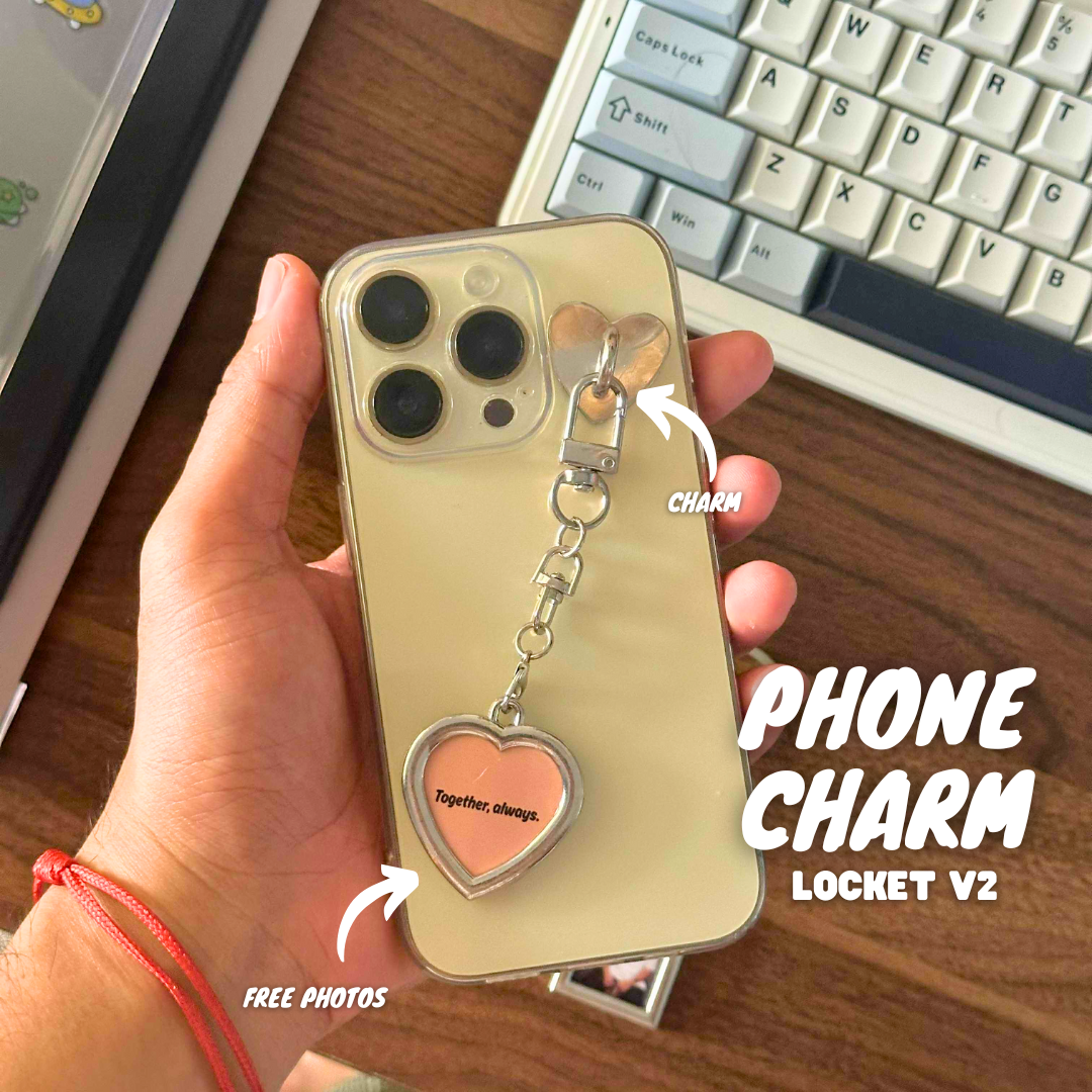 Braided Personality Phone Charm Locket V2 Stainless Steel Material Free ...