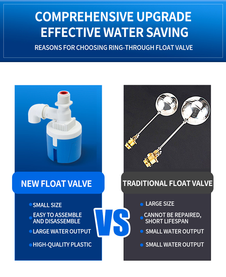 Automatic water level built-in control valve float water tower water ...