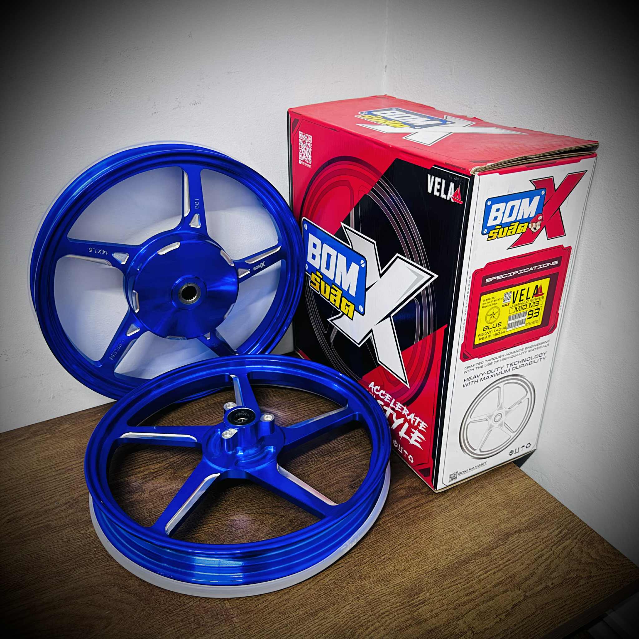 BOM RANGSIT BomX VELA mags for MIO I 125 - SOLD AS BRAND NEW | Shopee ...