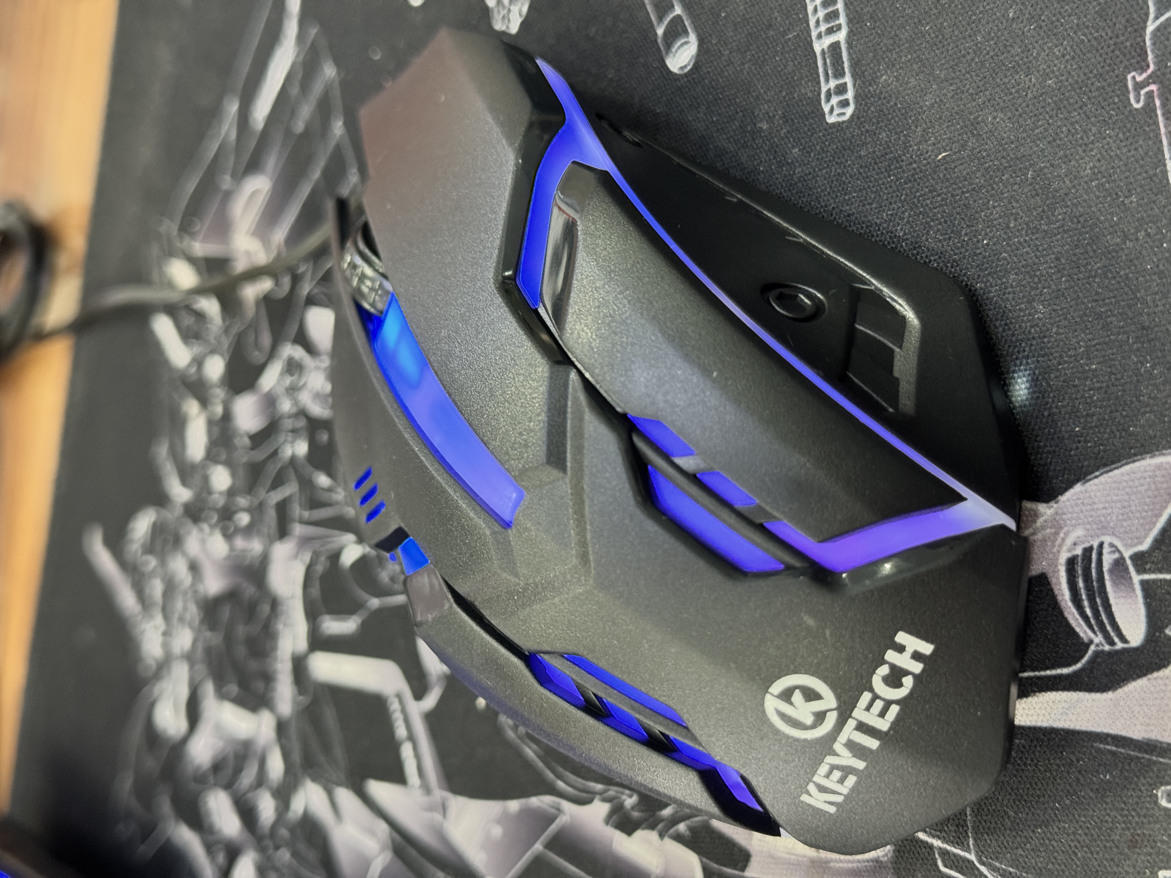 TGPC Keytech KTX360 Backlit LED RGB Gaming Keyboard Mouse Combo ...
