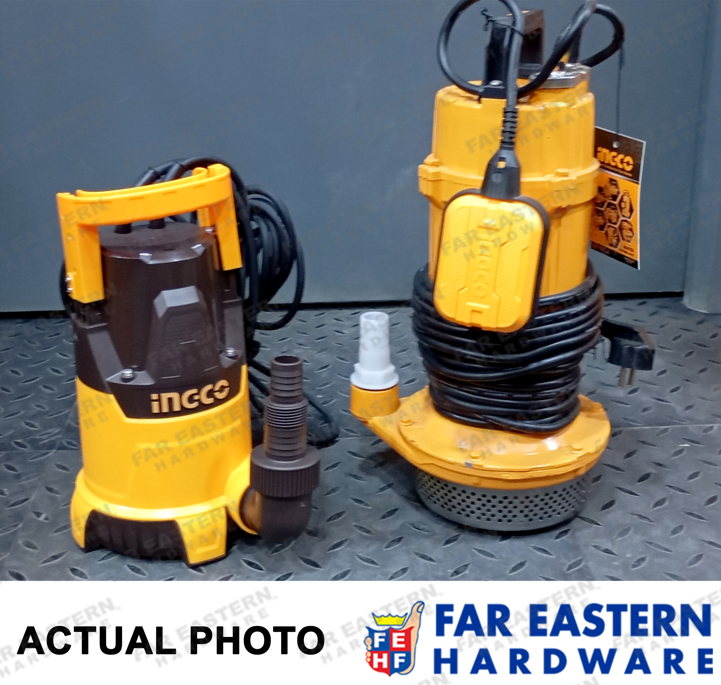 INGCO Submersible Pump for Clean Water 1/2HP SPC4008-5 | 1HP SPC7508-5 ...