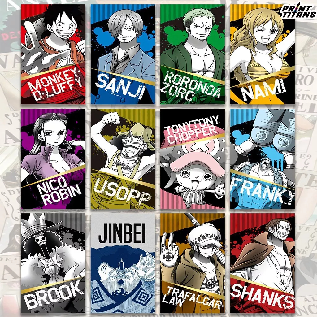 Ref Magnet Anime - One piece Fridge Magnet ( inspired) | Shopee Malaysia