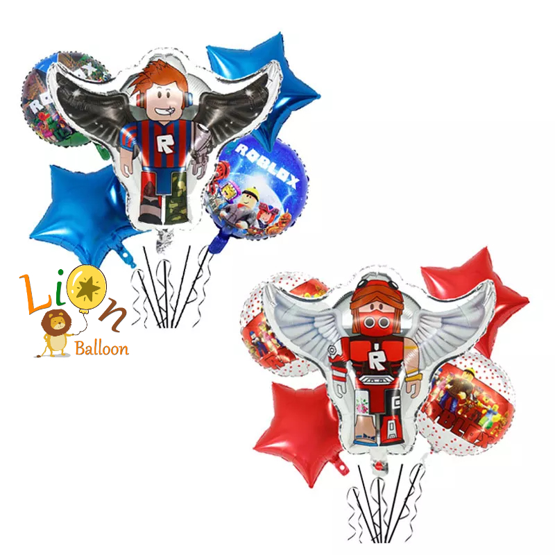 Roblox Theme Balloon SET Kids Birthday party balloon decoration Roblox ...