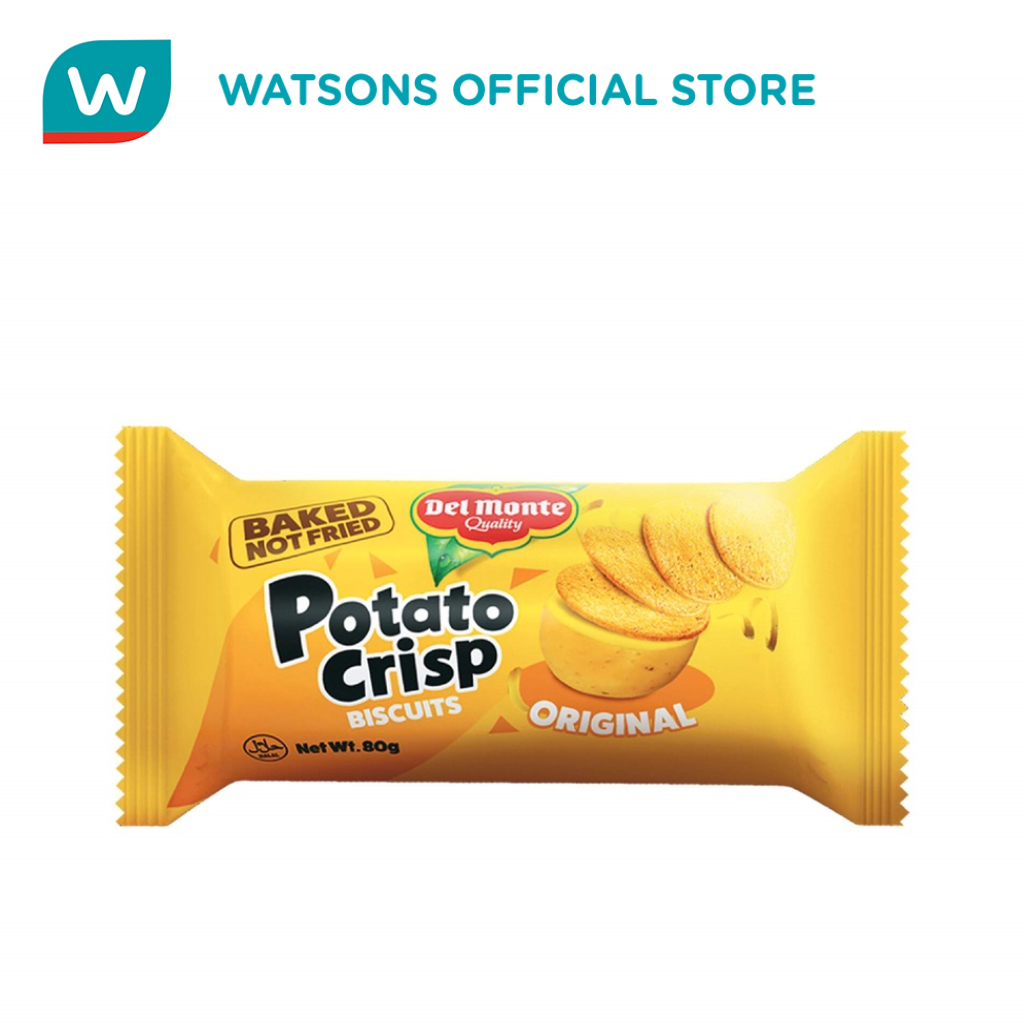 DEL MONTE Potato Crisps Biscuits 80G | Shopee Malaysia