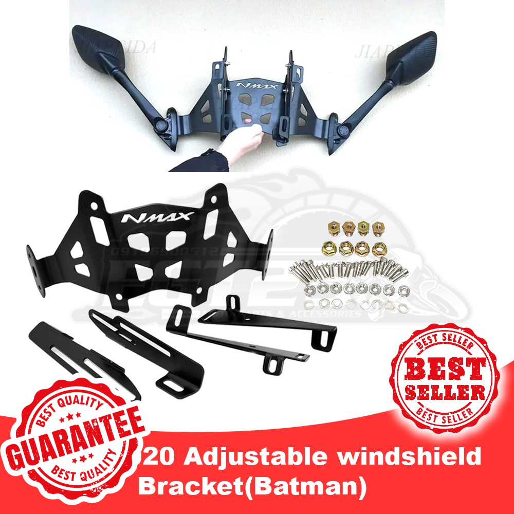 nmax 2020 adjustable Bracket (Batman) | Shopee Malaysia