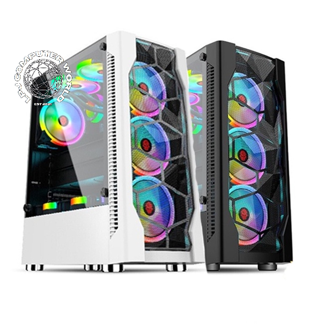 INPLAY METEOR 03 ATX MATX CASE TEMPERED GLASS DESKTOP CASE GAMING CASE ...