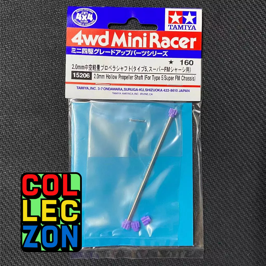 Tamiya 2.0mm Hollow Propeller Shaft (For Type 5/Super FM Chassis) 15206 ...