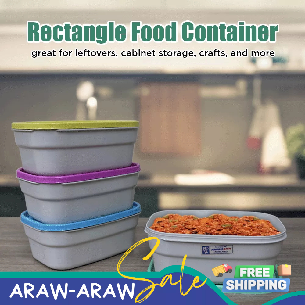 GTS Medium Rectangle Plasticware Refrigerator Tupperware Kitchen ...