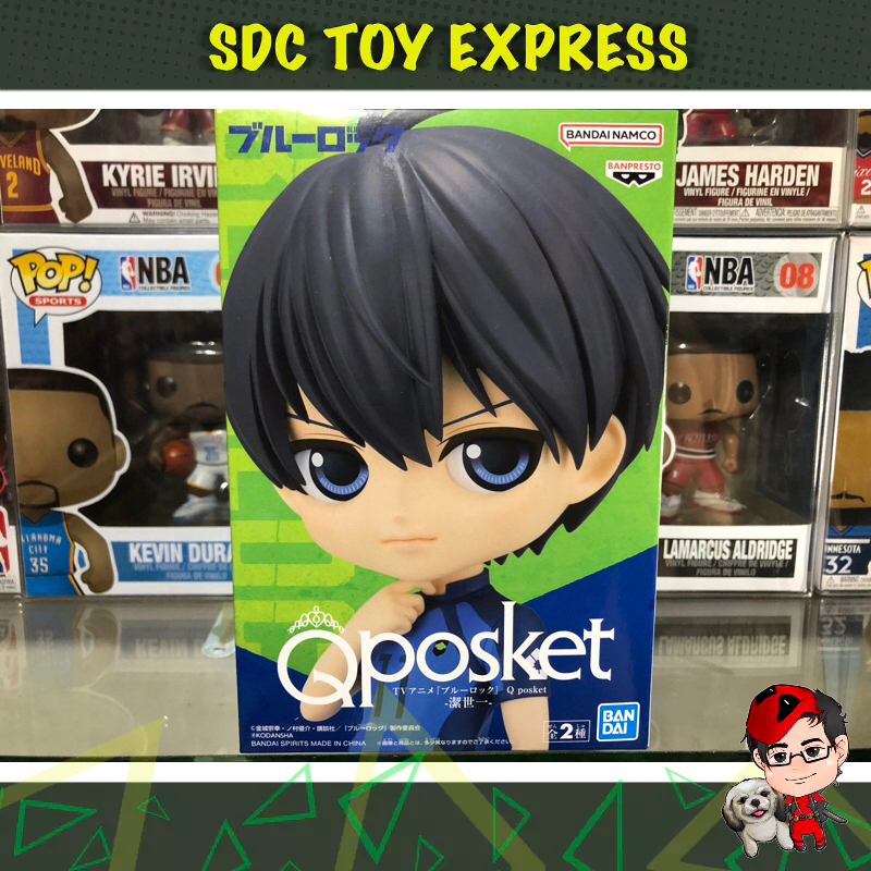 Banpresto Qposket Blue Lock - Isagi / Nagi / Rin Itoshi / Meguru ...