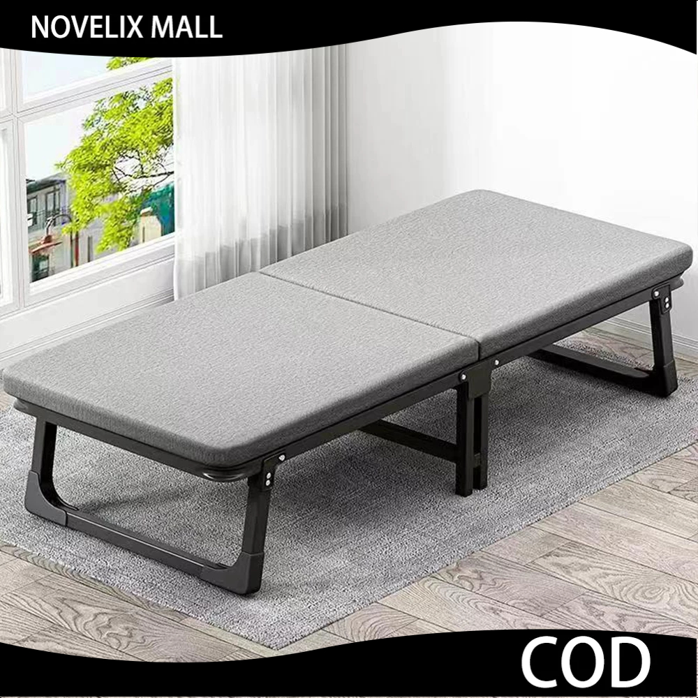 Foldable Bed Portable nap bed office recliner Home lunch break bed Save ...