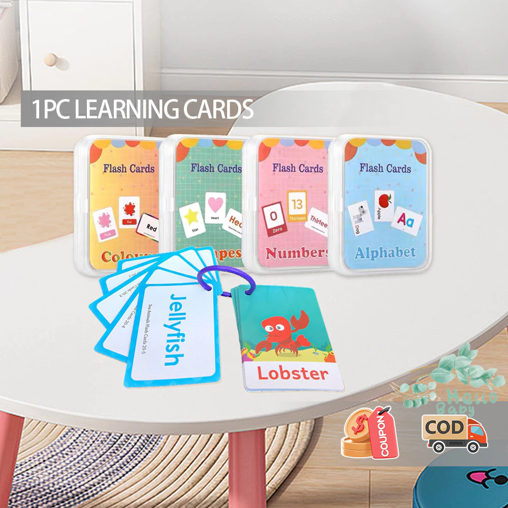 HB Learning Cards baby toys flash card | Shopee Malaysia