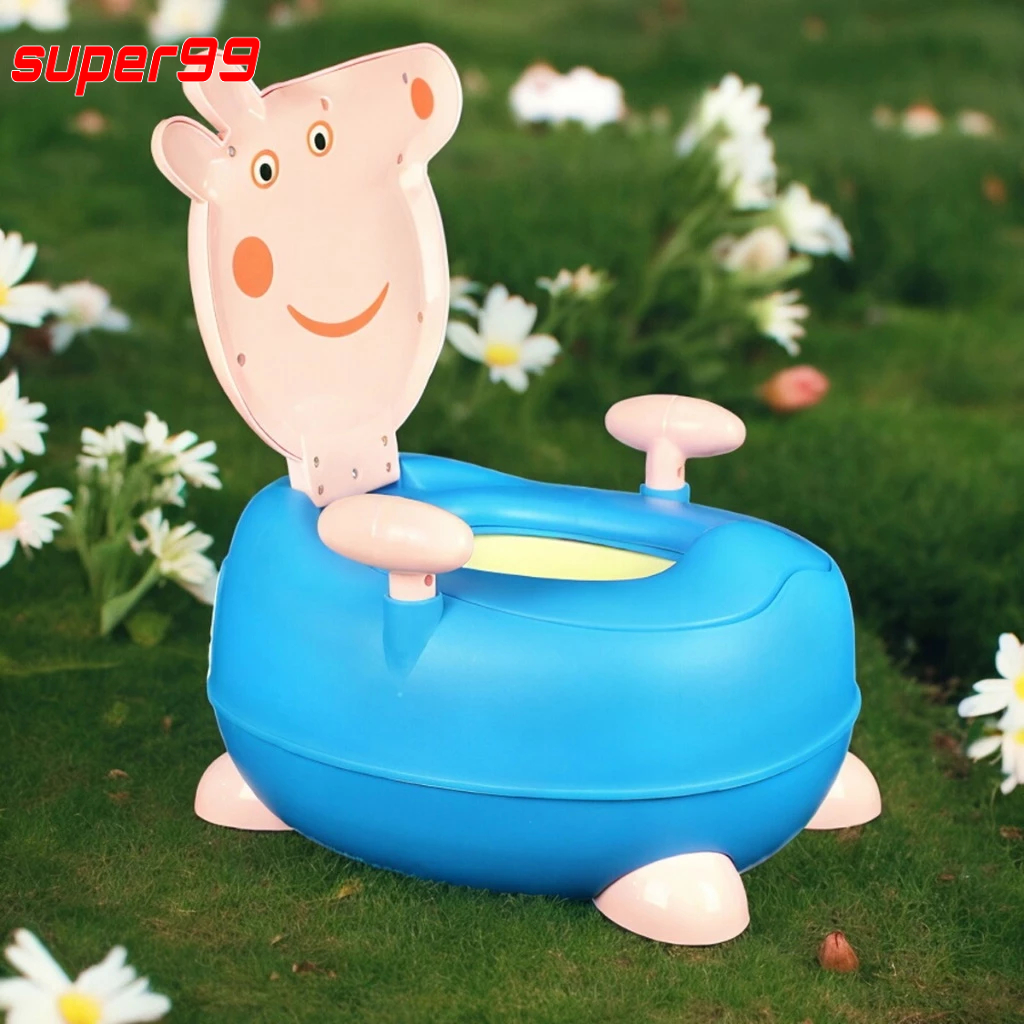 Potty Trainer Peppa Pig Design with cushion on its Seat Potty | Shopee ...