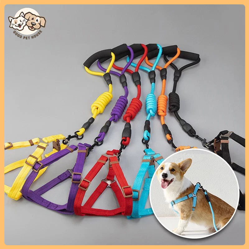 Pet Leash Adjustable Dog Leash Harness Dog Rope Long Leash for Dogs ...