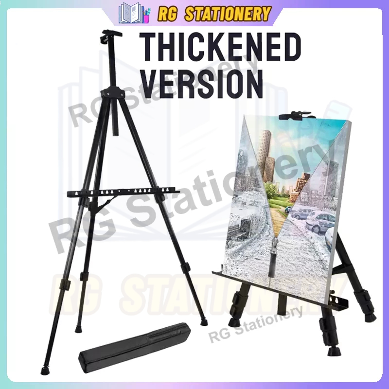 Thick Aluminum Mini Easel Stand Folding Telescopic Display /Painting ...
