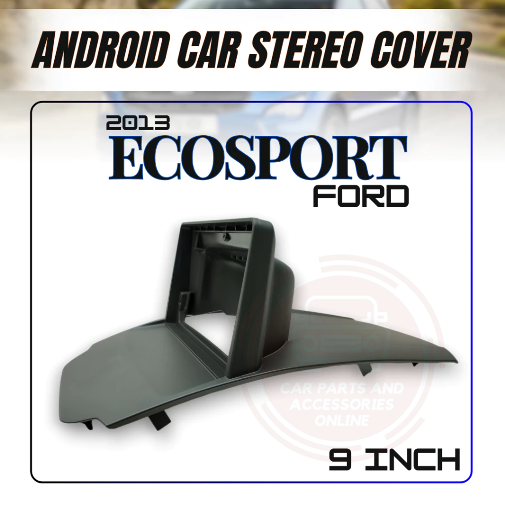 CPAO ANDROID CAR STEREO COVER 9INCH FORD ECOSPORT 2013 WITH STEREO WIRE ...