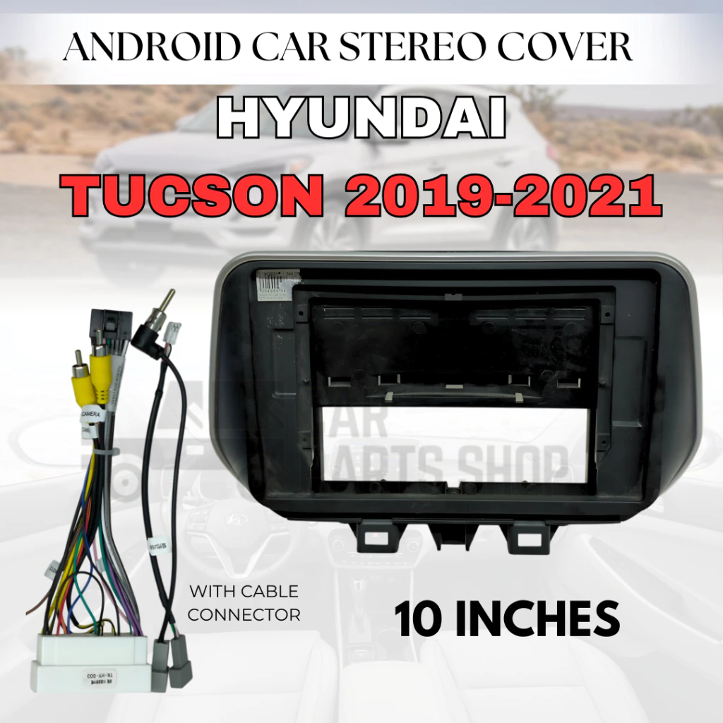 OAPC ANDROID CAR STEREO COVER FOR HYUNDAI TUCSON 2019-2021 8639 / WIRE ...