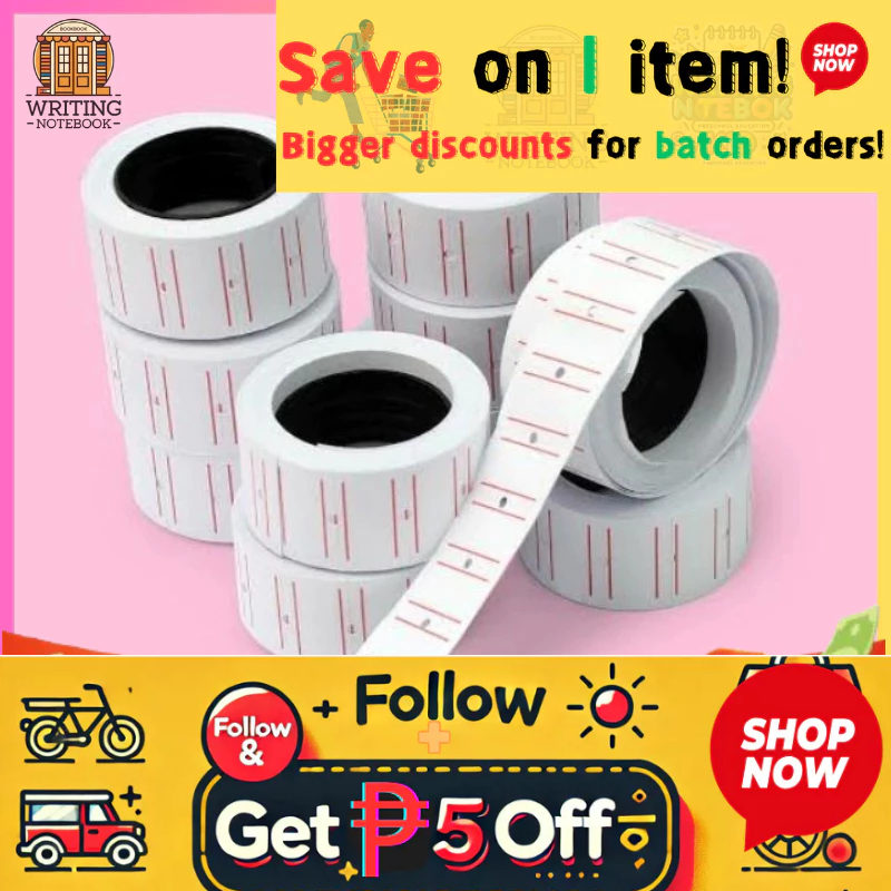 Receipt sticker 4000 PCS High Quality Price Tag White Sticker Price Tag ...