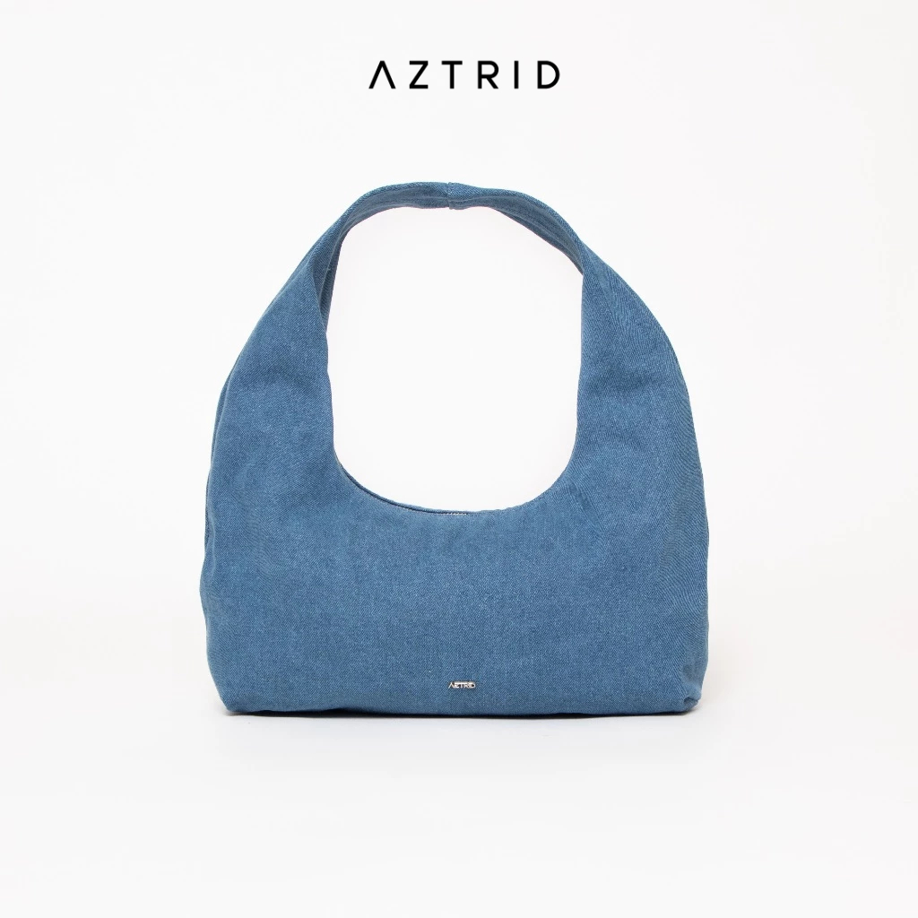 AZTRID Denim Hobo Bag (Not Canvas) Hobo Bag Shoulder Bag | Shopee Malaysia