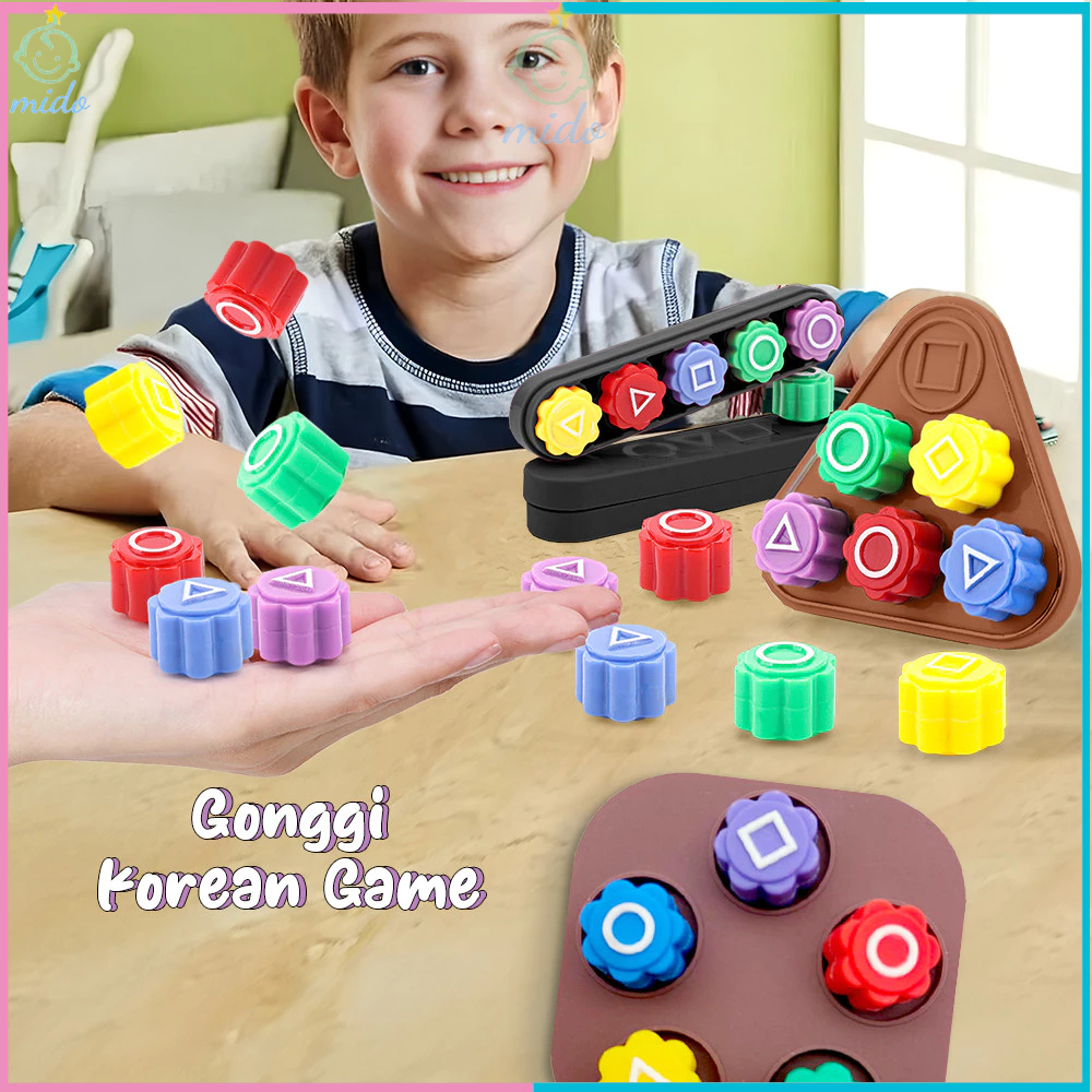 MD Gonggi Squid Game Korean Traditional Game Jackstone Set Korean Folk ...