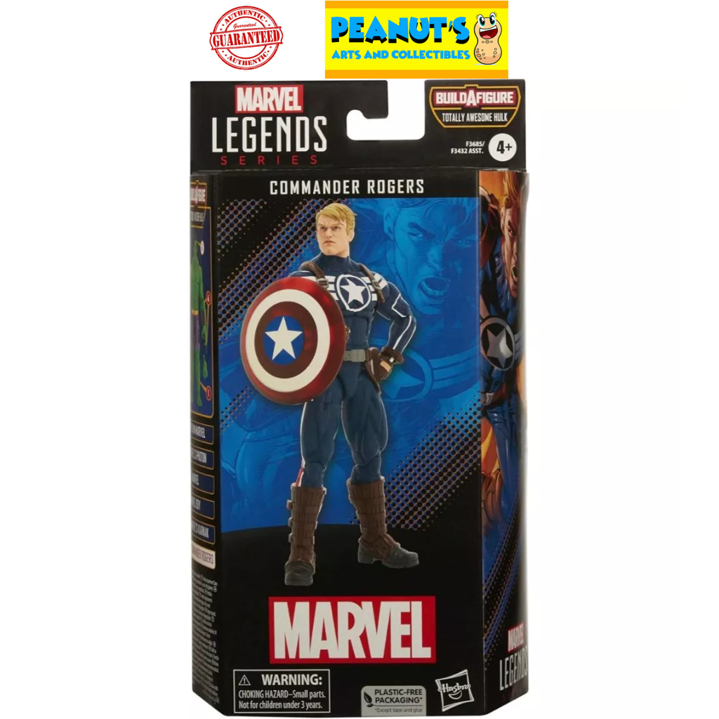 marvel legends Commander Rogers (Totally Awesome Hulk Wave) | Shopee ...