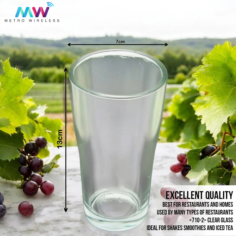 Heavy-Duty Clear Drinking Glass | Perfect for Home, Hotels, Restaurants ...