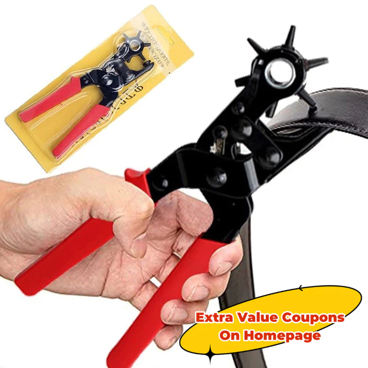 Belt Hole Puncher Leather Punch Tool Effortless Watch Strap Punching ...