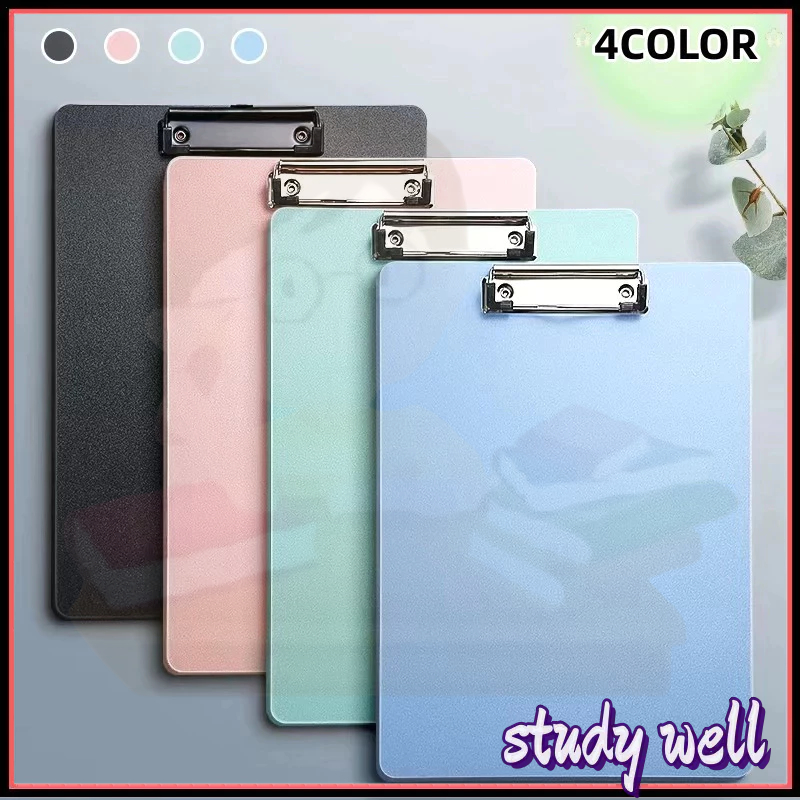 Office School Supplies A4 Clip Board Documents Folder Student Writing ...