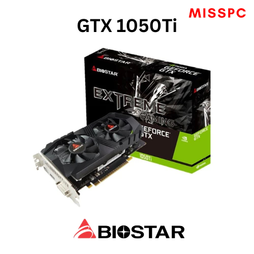 Biostar GTX 1050Ti 4GB/ Ramsta RX550 4GB/ Ramsta GTX 1060 6GB Graphics ...