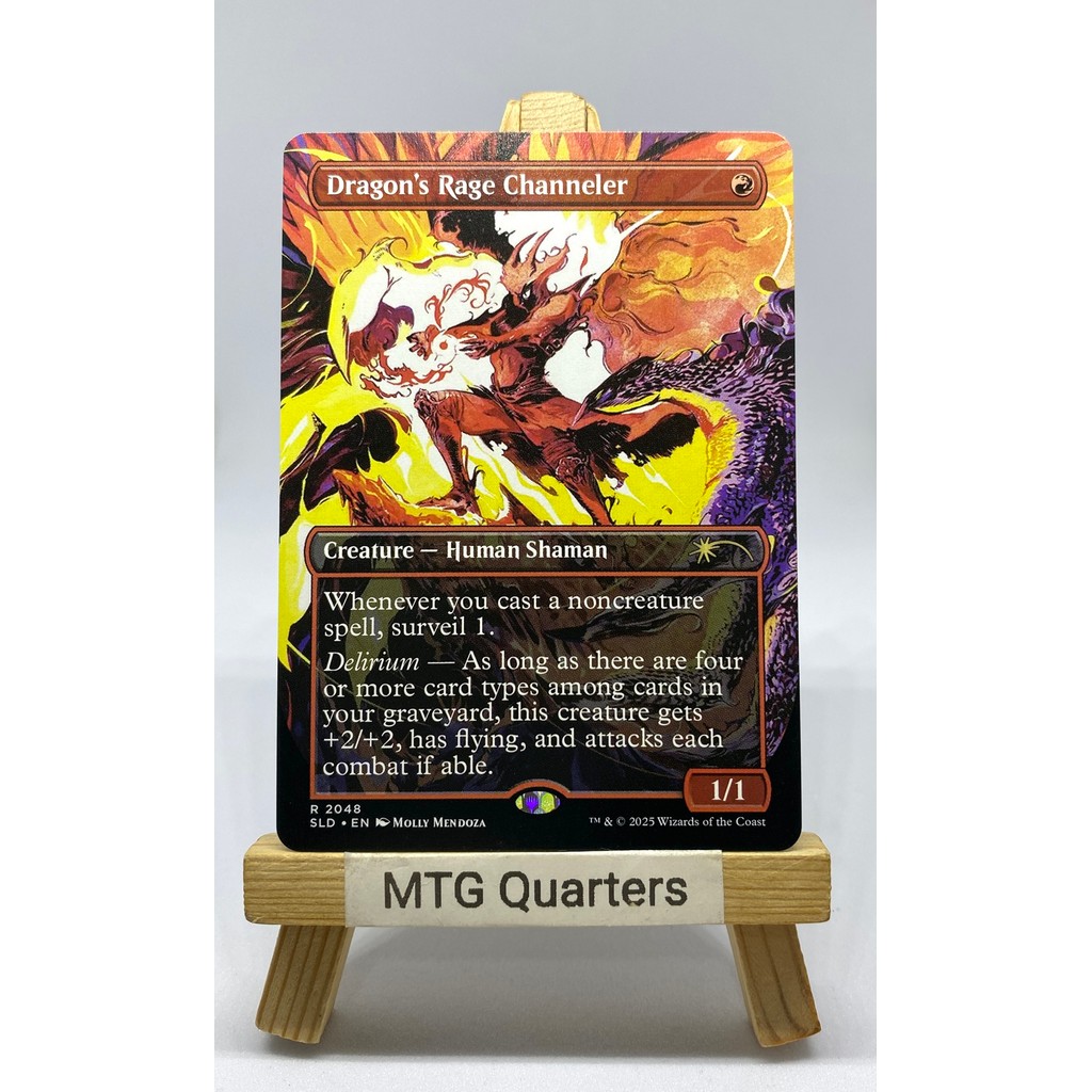 Pr0xy Card - Dragon's Rage Channeler 2048 (Borderless) | Secret Lair Drop (SLD) | Shopee Malaysia