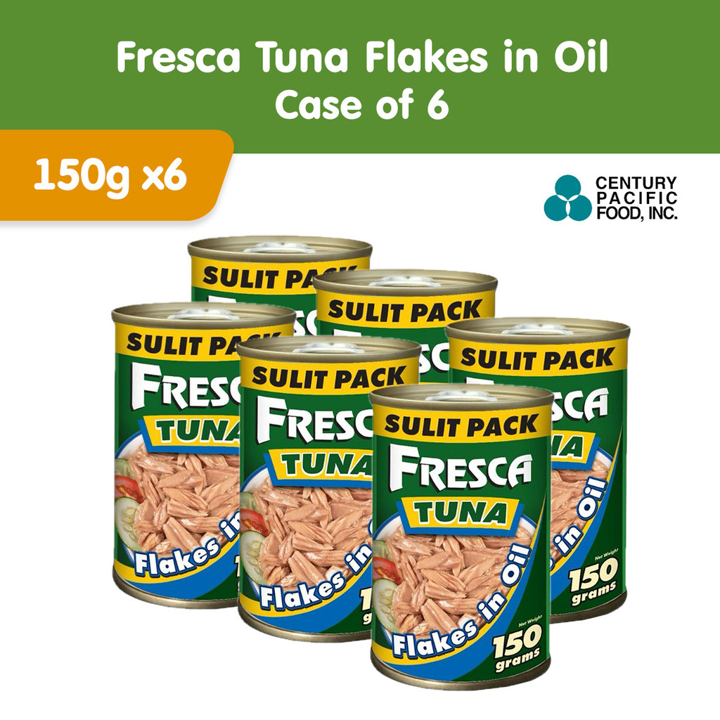 Fresca Tuna Flakes in Oil 150g (Pack of 6pcs) | Shopee Malaysia