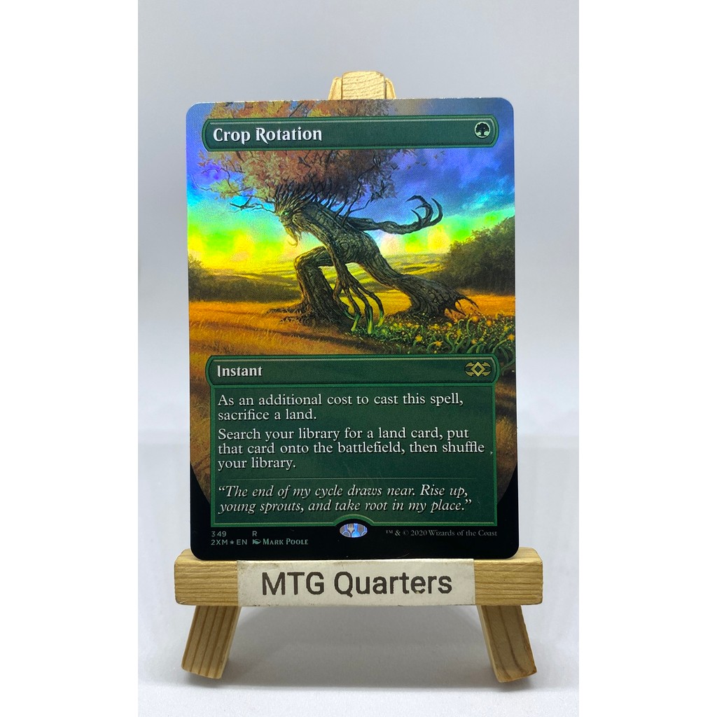 Pr0xy Card - Crop Rotation (Borderless Foil) | Double Masters (2XM ...